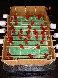 The Days of Thomson: foosball cake