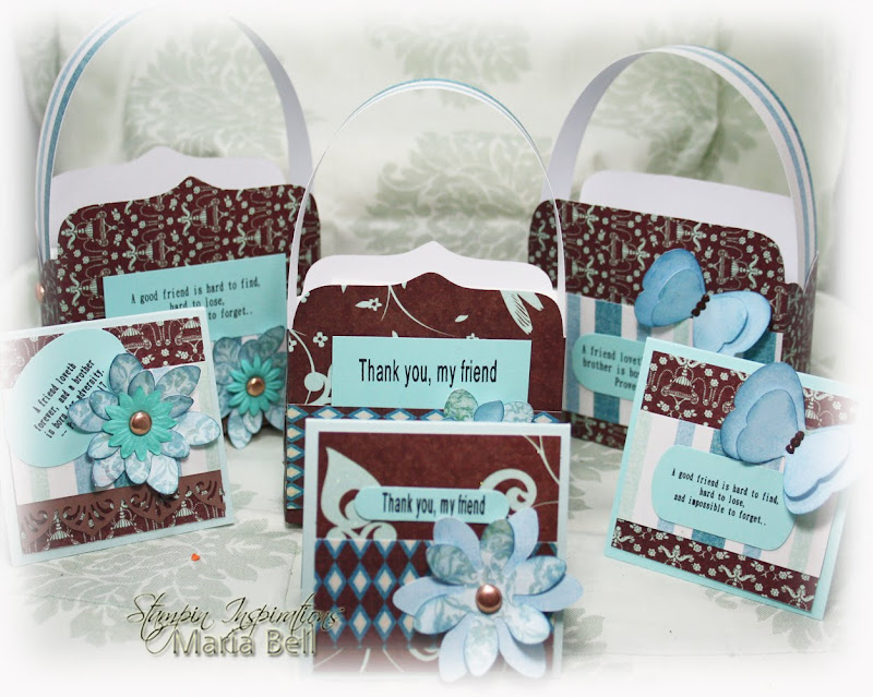 Inspired and Unscripted: Card Tote and Cards Template and Tutorial