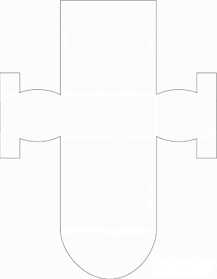 Card Inspired by Maria: Card and Purse Template