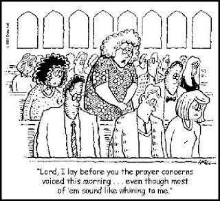 WOUNDED BIRD: Church jokes