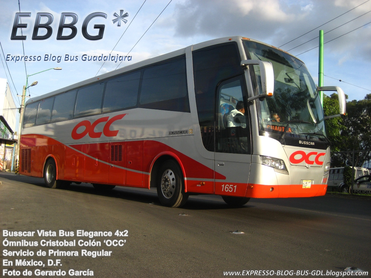 Expresso Blog Bus GDL: OCC Vista Bus Elegance