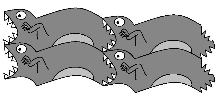 I Hope This Old Train Breaks Down...: Tessellations in MSPaint