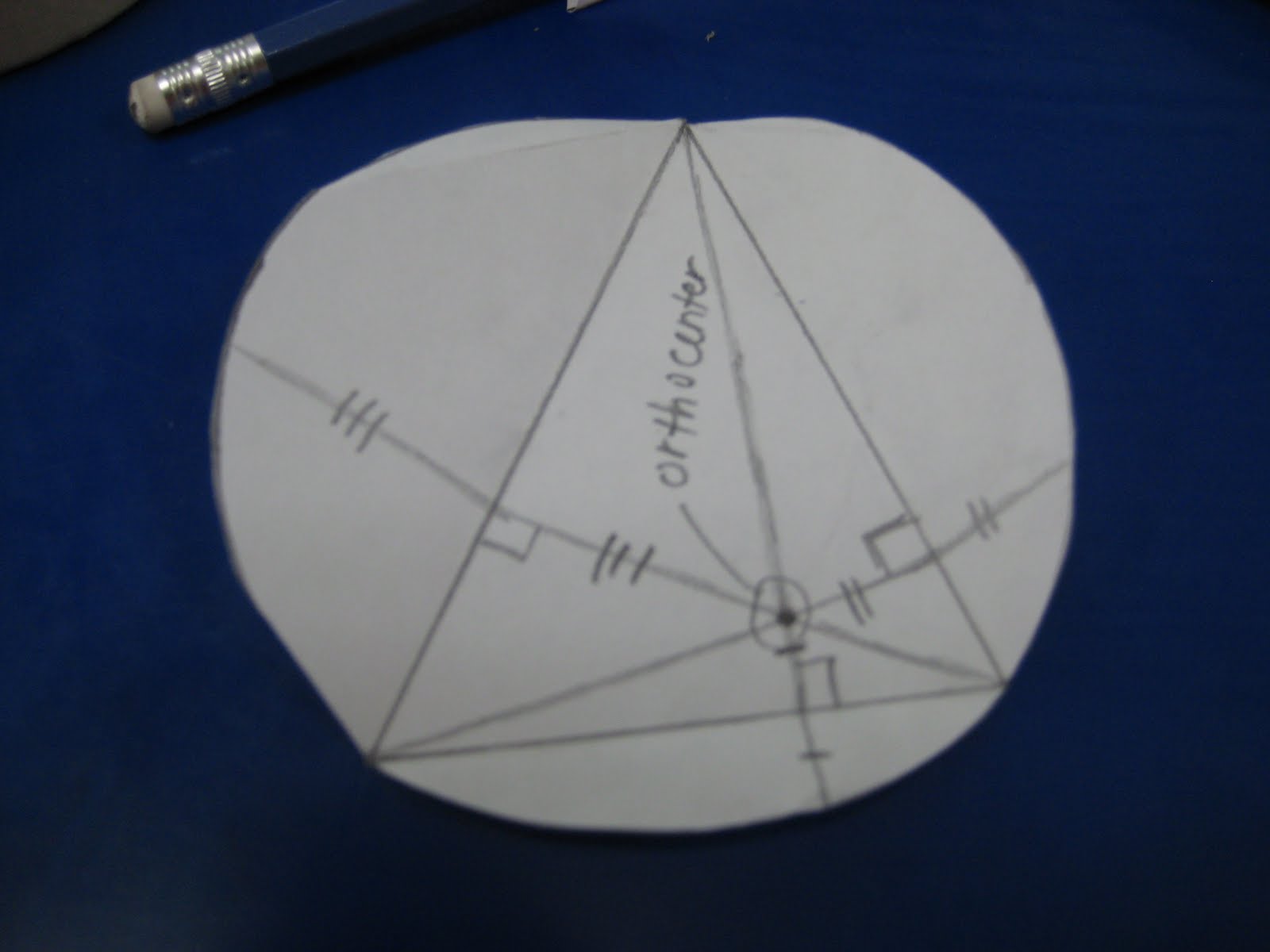 I Hope This Old Train Breaks Down...: Orthocenter Curiosities