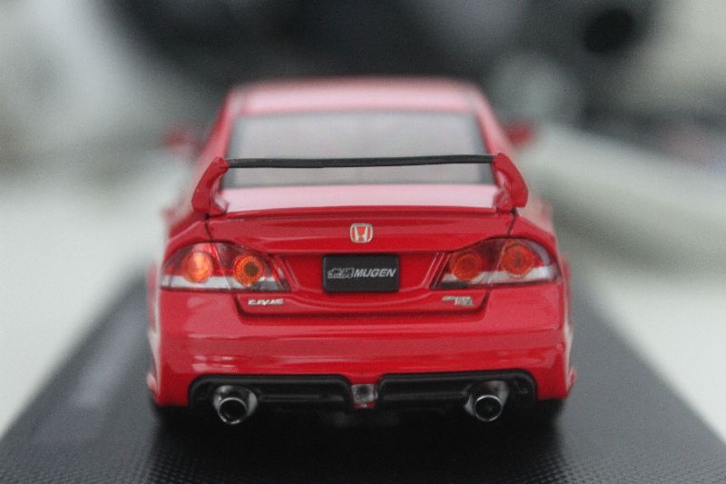 Ebbro 1/43 - Honda Civic FD2 Mugen RR Red | MasterLaoDa's BLOG