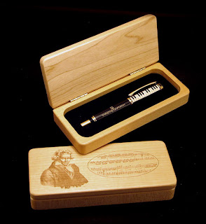pen: Pen Box for the Grand Piano Pen with Custom Insert