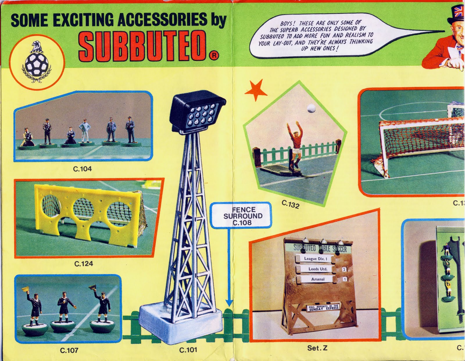 RETRO DUNDEE: SUBBUTEO ACCESSORIES - 1972-73