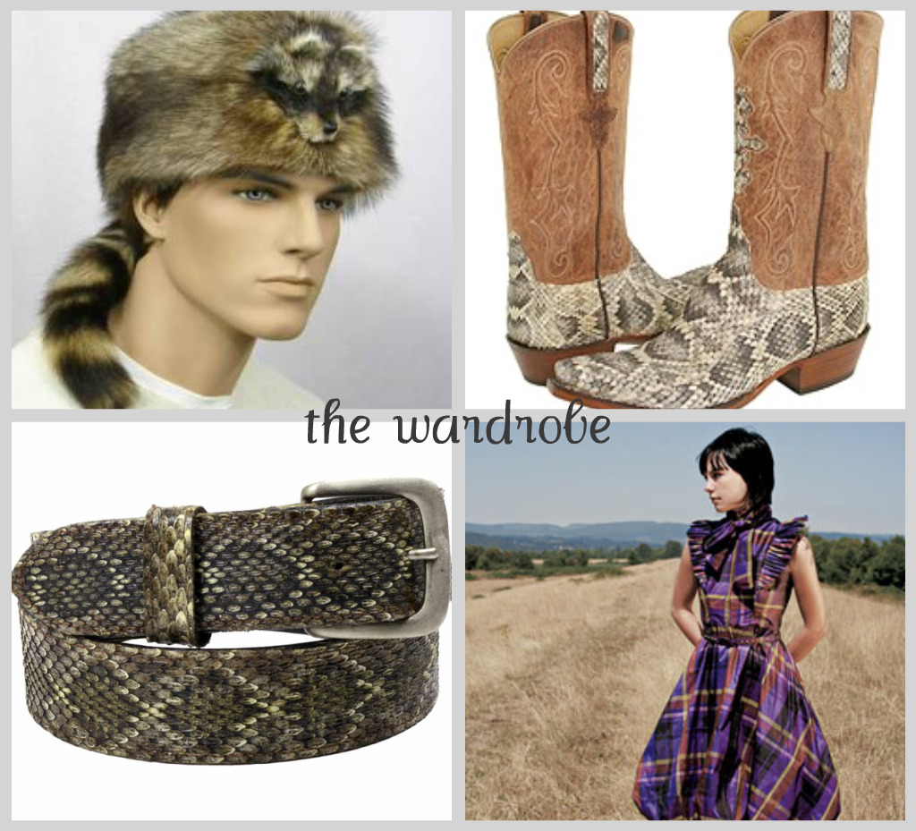 m.m. Voisin: Davy Crockett and Sally Ann Thunder Wedding