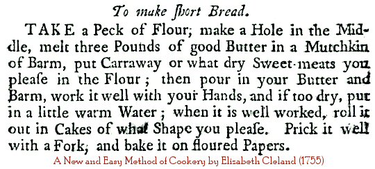 World Turn'd Upside Down: The Evolution of Shortbread: Shortbread ...