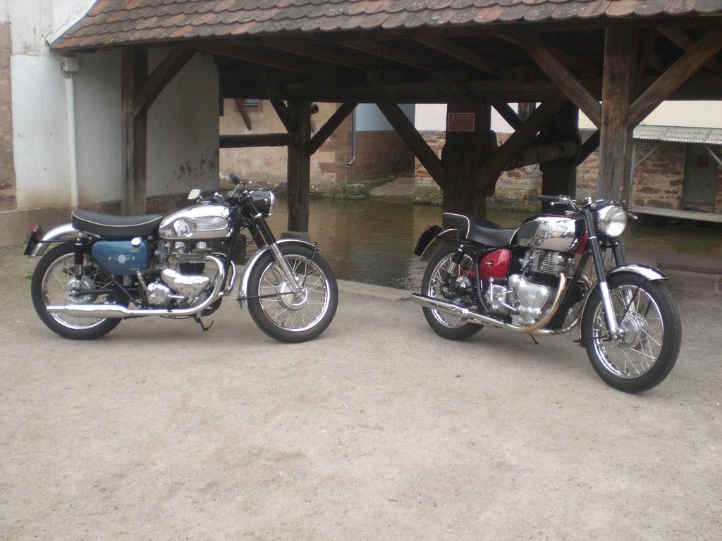tonup boys: ajs 31 csr 650 1963 royal enfield constellation 700cc 1958