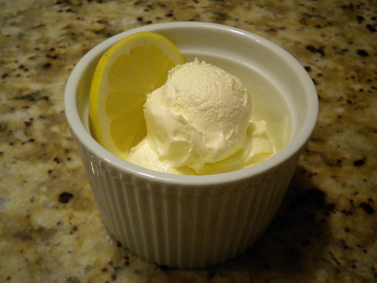 Step by Step Gourmet: Fresh Lemon Ice Cream