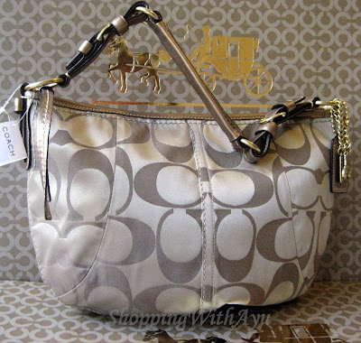 Shopping With Ayu: COACH 94 Soho Signature Hobo Style 12675