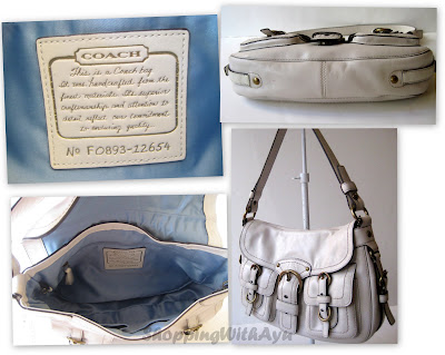 Shopping With Ayu: COACH 96 Legacy Leather Medium Flap Style 12654