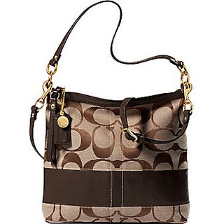 Shopping With Ayu: COACH 154 Signature Stripe Patent Convertible ...