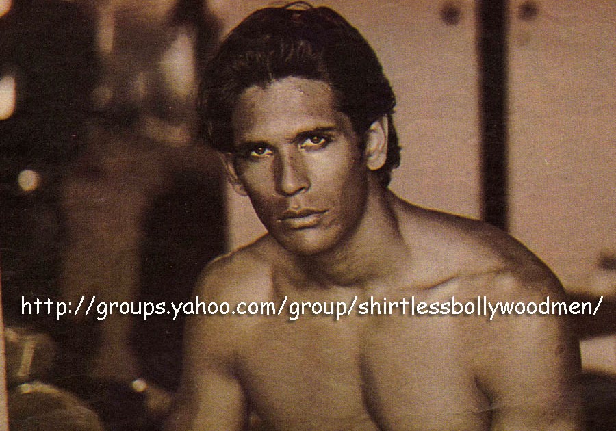 Shirtless Bollywood Men Milind Soman