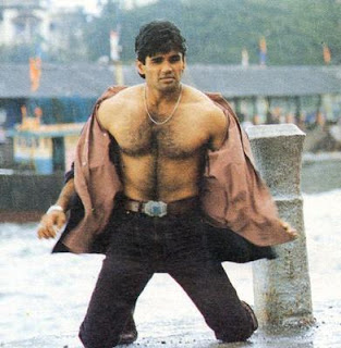 Shirtless Bollywood Men: Sunil Shetty
