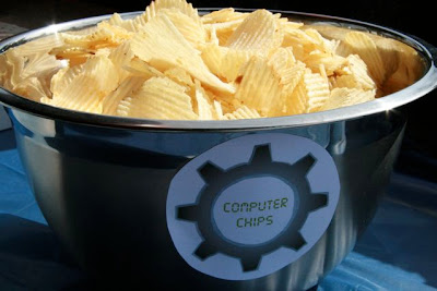 weelife: Robot Picnic Party Snacks