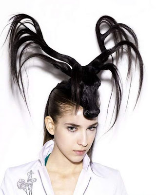 Creative hair design ~ Alpin Funny Picture!!