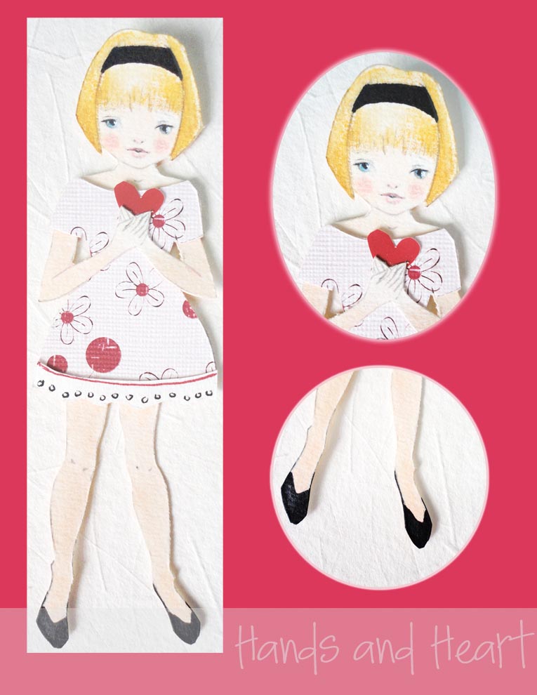 Hands and Heart: I Take you In My Heart Paper Doll Workshop!