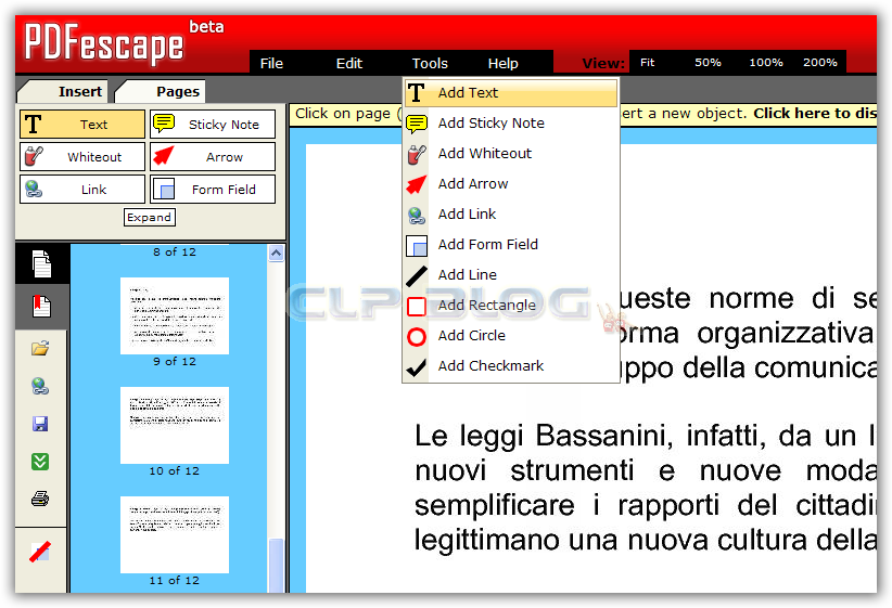 Modificare documento pdf online - CLP Blog