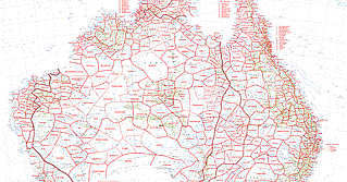 animaland - ecotone: tindale's map of australian aboriginal tribal ...