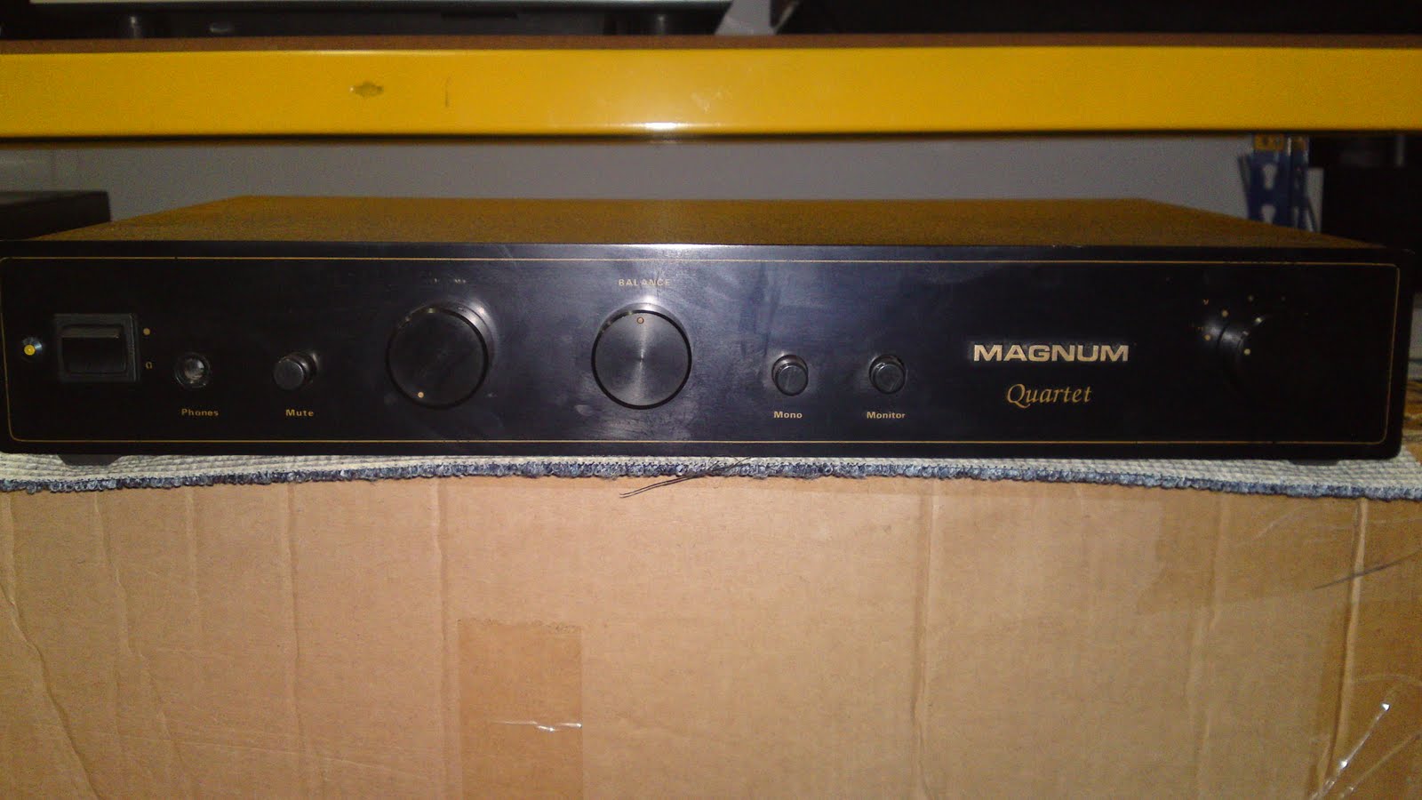 AV DESIGN: MAGNUM QUARTET amplifier