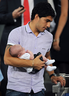 humble bumble: Soccer Players with Their Child(s)