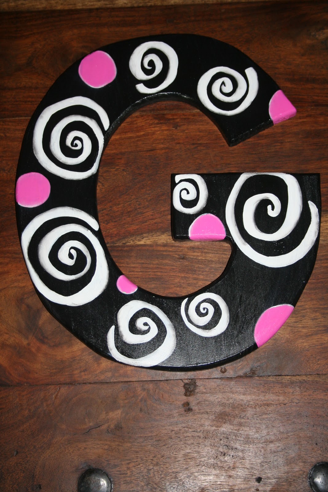 Love Like CrAzY Designs: Hand-painted Letters