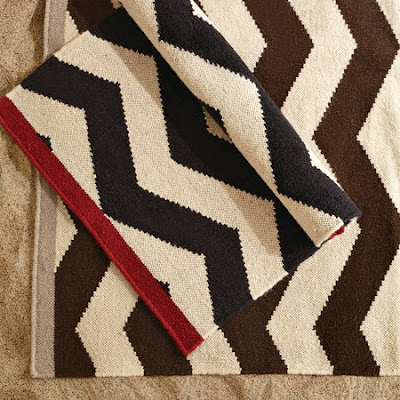 Dose of Design: Love it! - Chevron rugs