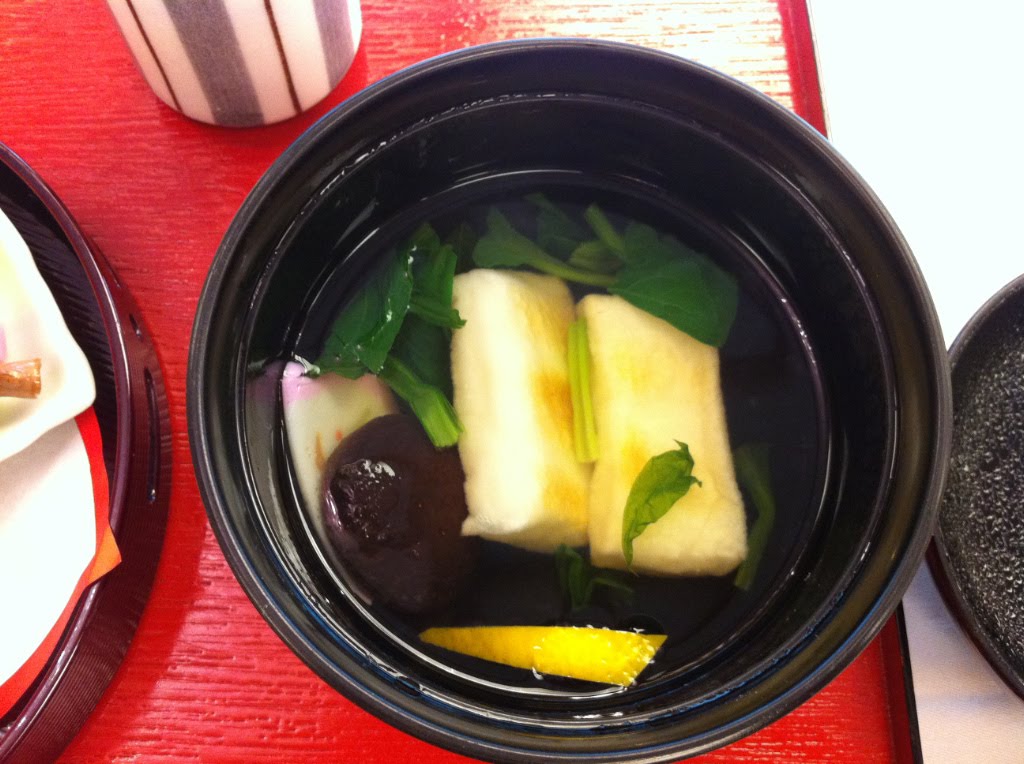 Tales of Japanese tea: Tenshin, light meal at tea ceremony