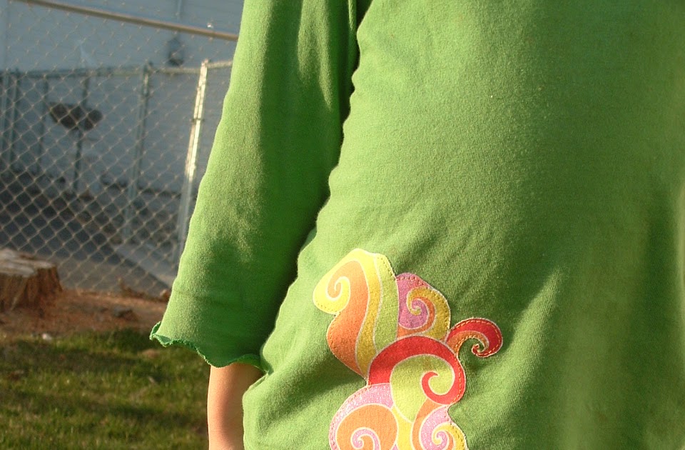 Pieces by Polly: Super Easy 5-Minute Ruffled Hem - TUTORIAL - Hand-Me ...