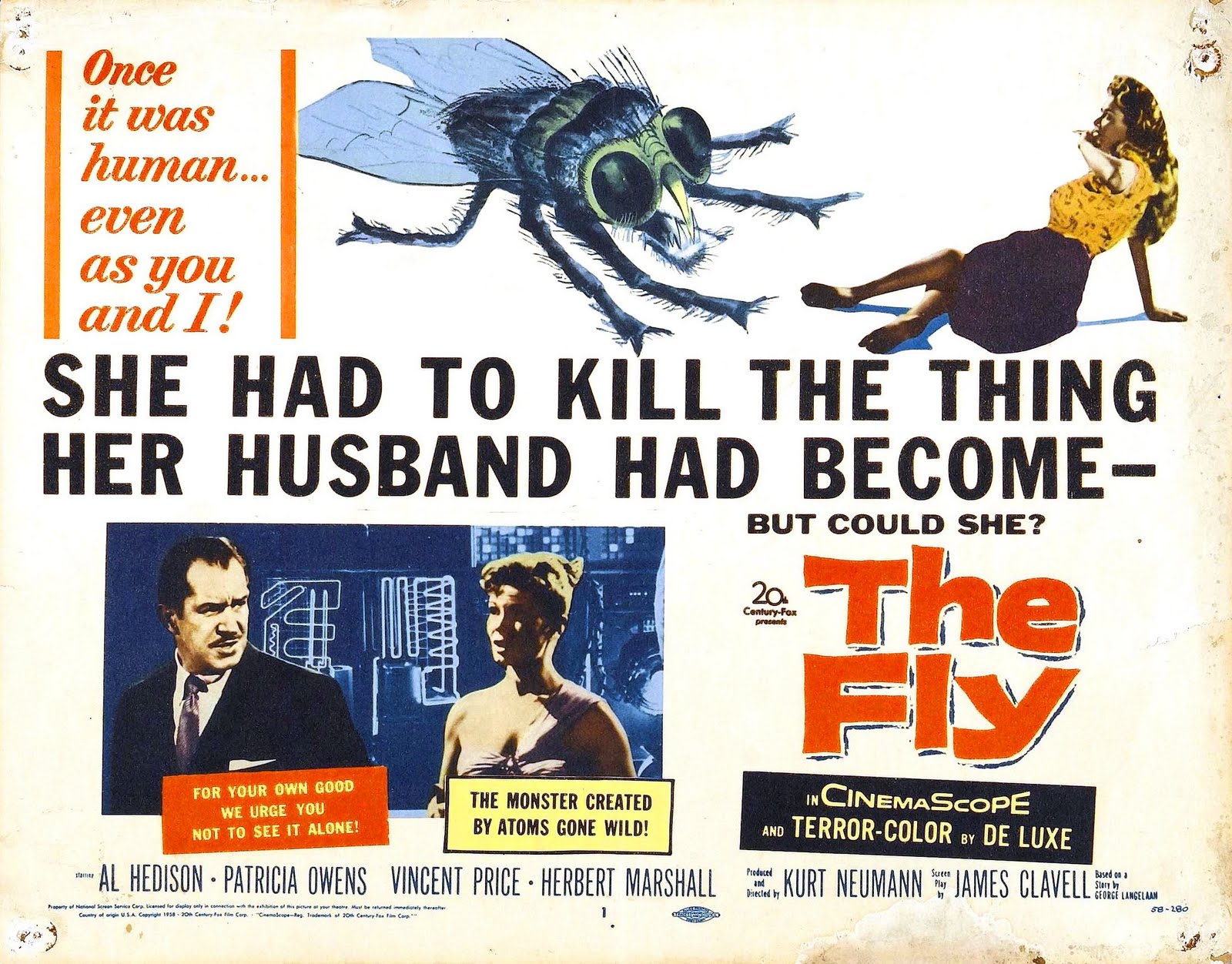 Webb's Blog: The Fly (1958)
