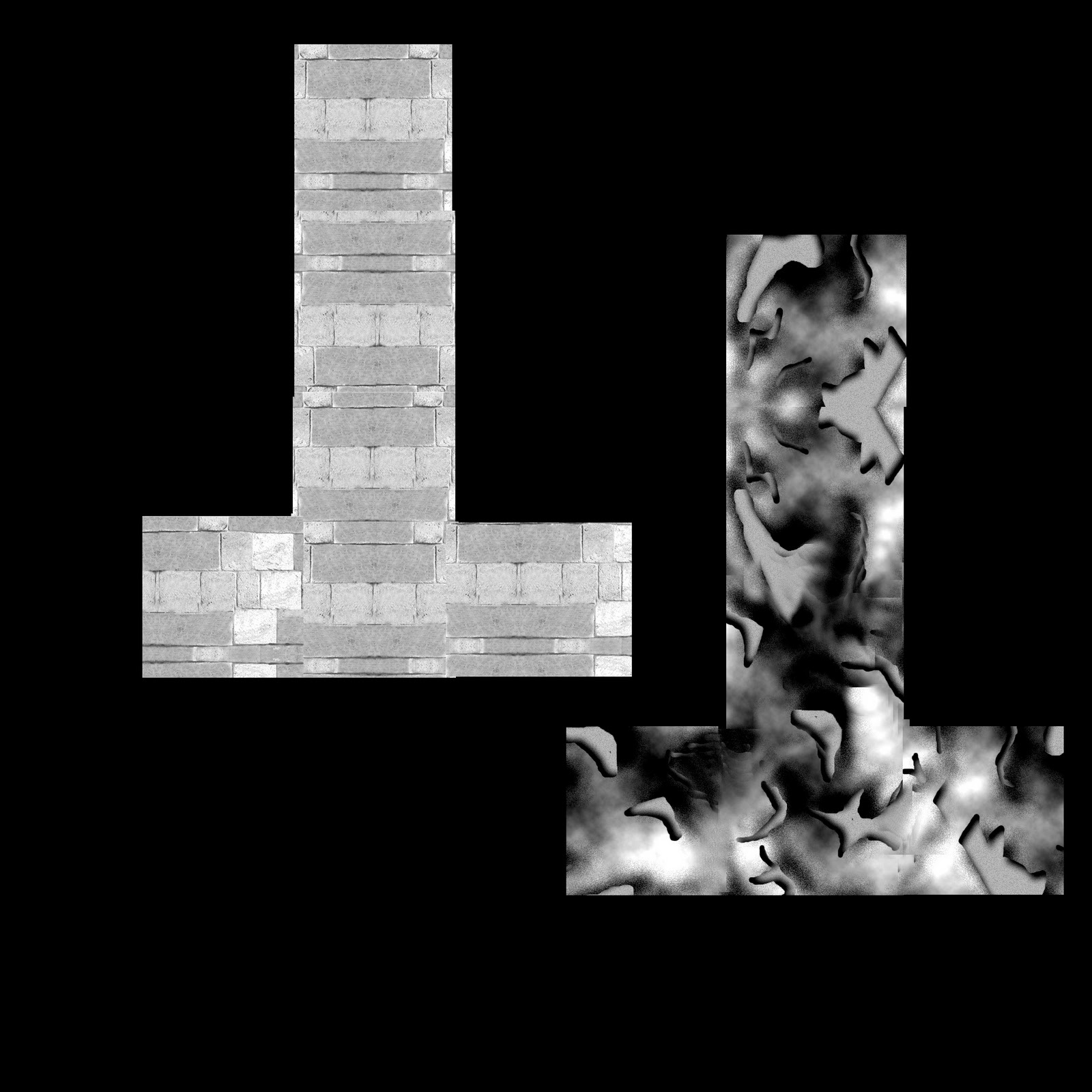 Webb's Blog: Digital Set Pipeline Texture maps - Textured scene