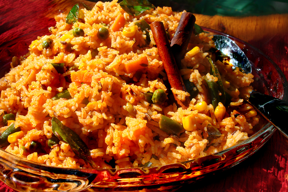 Vegetarian Yogini: Fragrant Rice Pilau