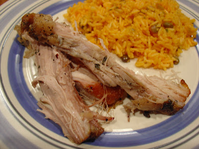 A Taste of Home Cooking: Pernil and Arroz con Gandules