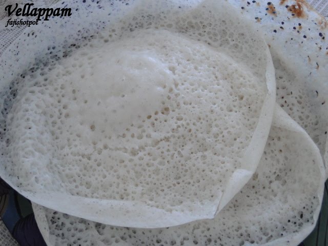 Faji's Hot Pot: Vellappam