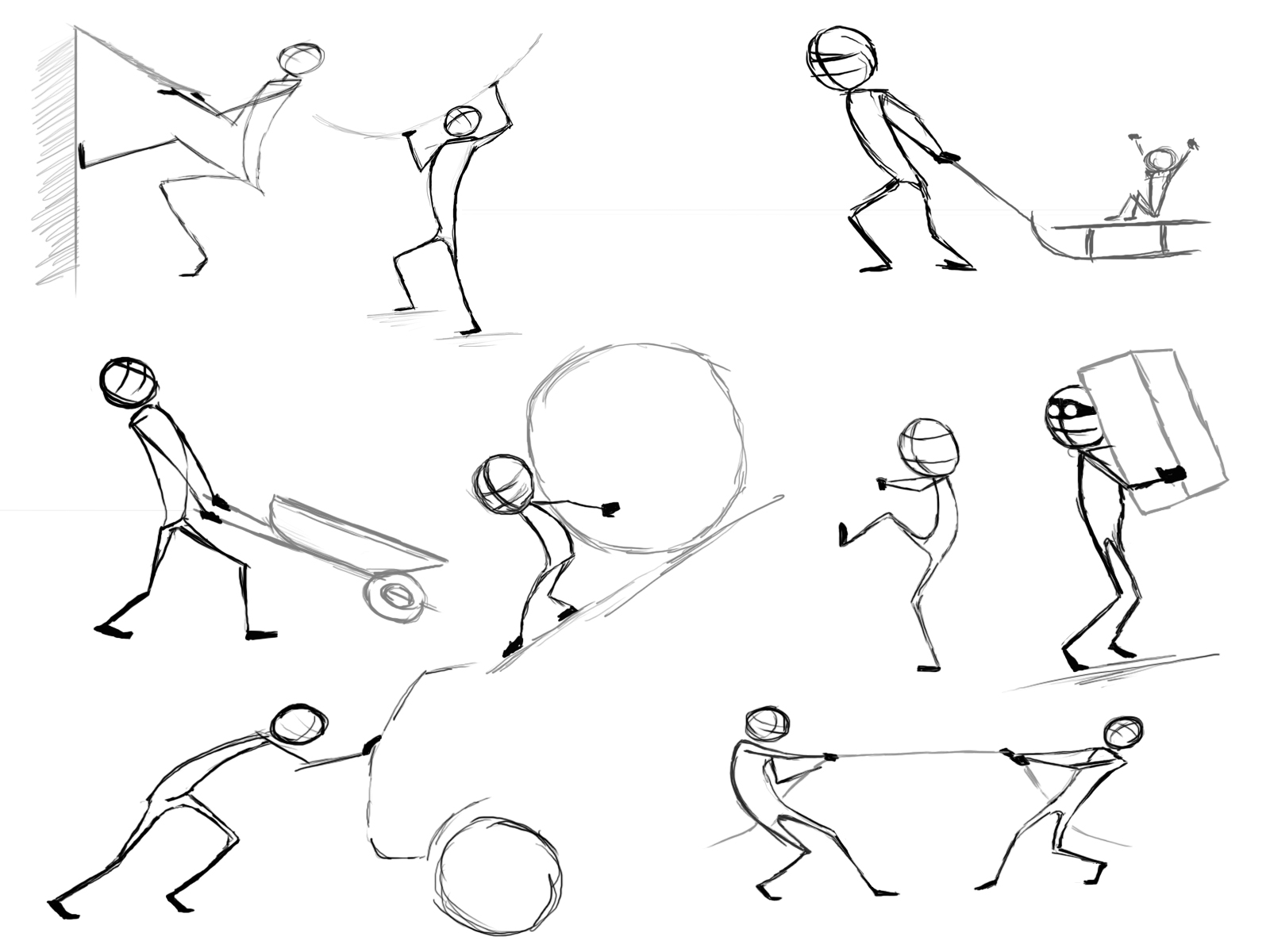 mercedes nadas: Physical Strength test poses