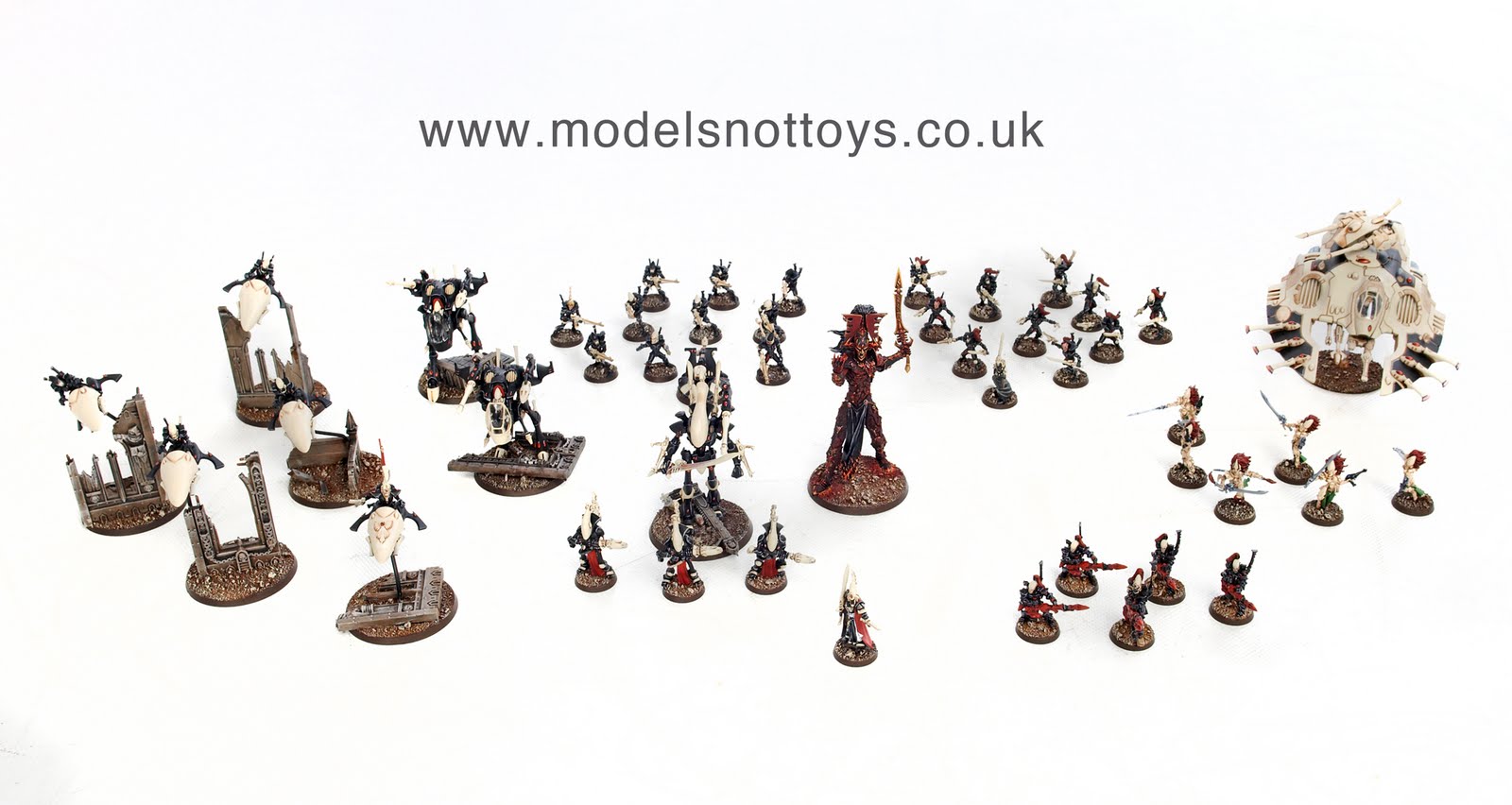 Games Workshop modeling blog: Finished Ulthwe