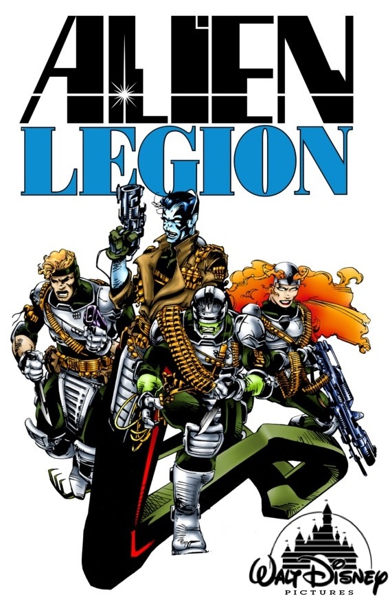 CELLULOID AND CIGARETTE BURNS: Alien Legion (2012-2013)