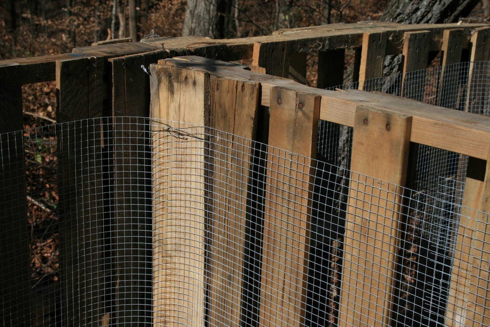 off the map: How to: Build a three bin compost system