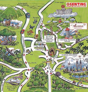 GENTING HIGHLAND RESORT: MAP