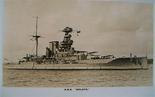 WW2 - The Second World War: HMS Malaya in WW2