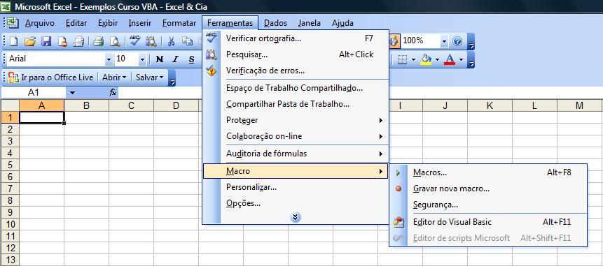Excel VBA: Curso de Programação - VBA