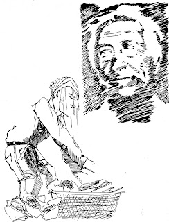 Black Funny Guy political cartoons: Cesar Chavez memorial