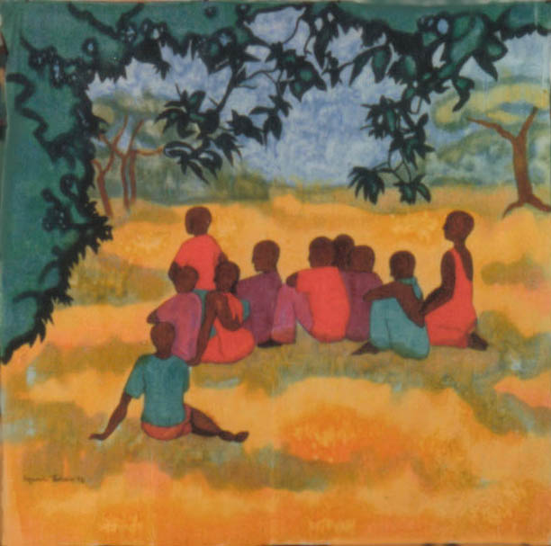 Créations Suzanne Ledoux: Peinture sur coton