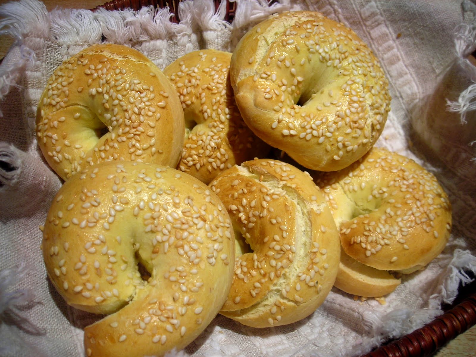 Book me a Cookie: Greckie sezamowe obwarzanki