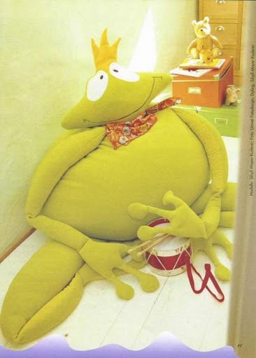 ♥ Compartiendo con mis amigas ♥: ♥ Muñeco sapo ( El rey de los sapos ) ♥