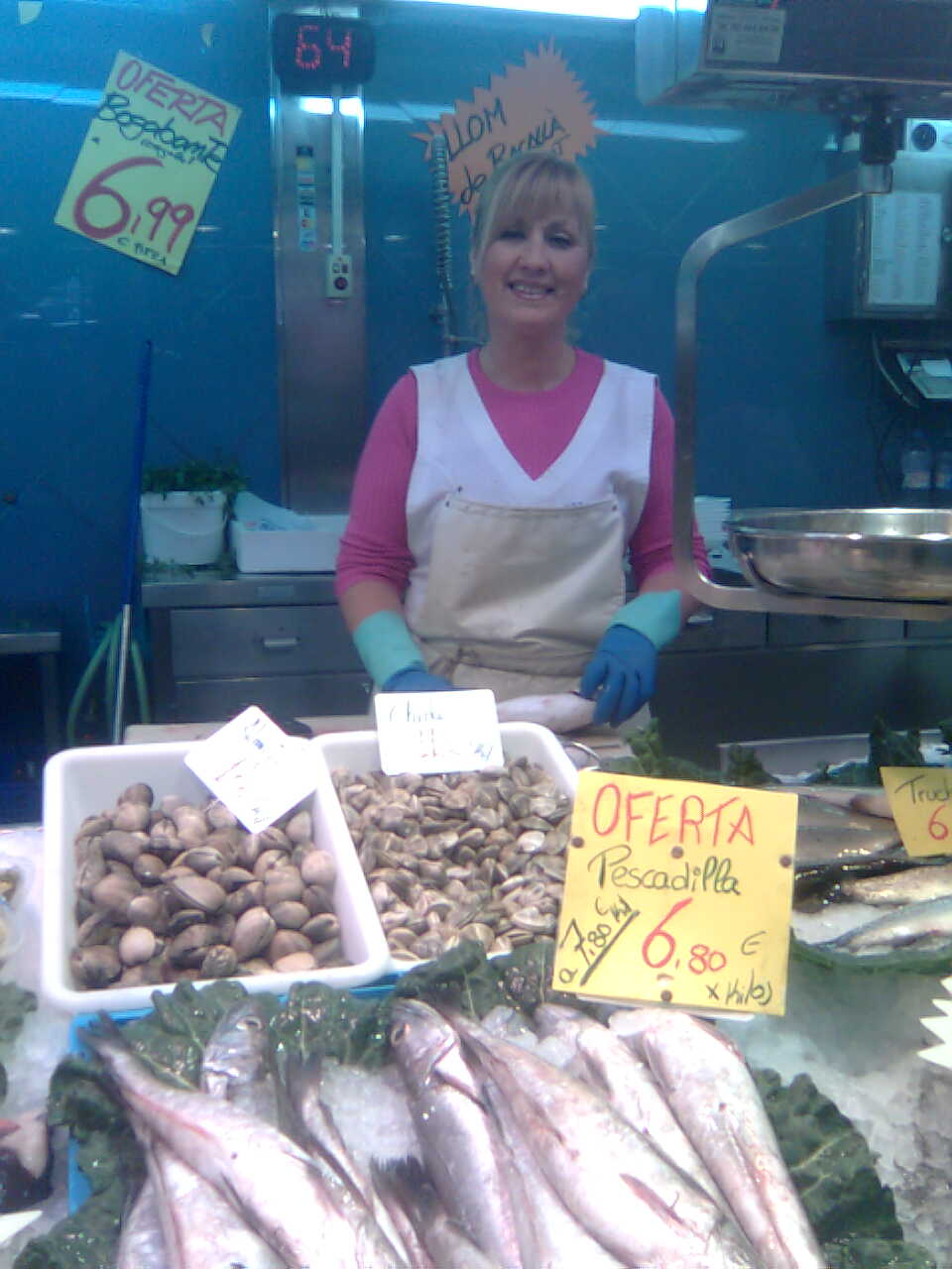 The Spanish Touch - private tours in Spain: Fish Market stands in Spain