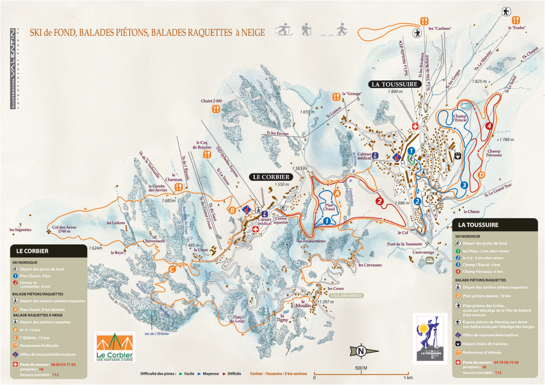 Locations de ski: Station de ski LE CORBIER