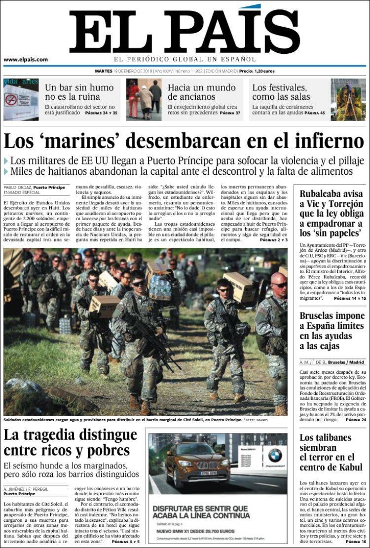 lauralmodovar: El paso de los años en el semblante de EL PAÍS