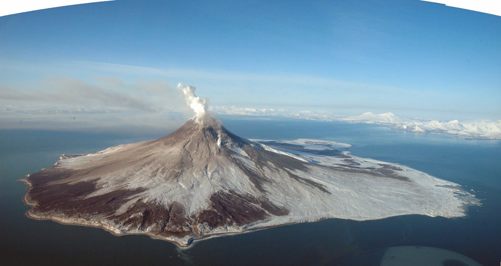 Terrestrial Geologic Formations: Augustine Volcano